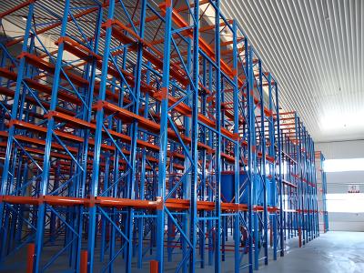 China Heavy duty racking storage industrial selective assemble pallet use racking warehouse storage racking for sale
