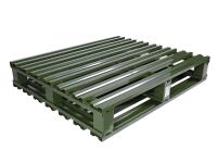 Quality Single Faced Q235 Steel Heavy Duty Standard Size Euro Pallet 1000x1200 1200 X for sale