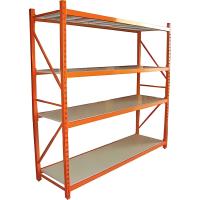 China Pallet Medium Duty Storage Racks Adjustable Metal Racking With Longspan for sale