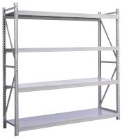 China Pallet Medium Duty Storage Racks Adjustable Metal Racking With Longspan for sale