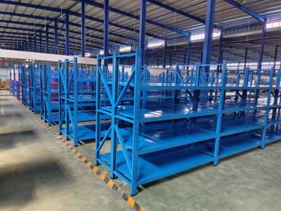 China Custom Detachable Bolts Light And Medium Duty Warehouse Rack Standard Rack Metal Racks Shelves for sale