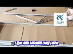 Custom Size Multi-layer Cold-Steel Shelving Rack Light Medium Duty Storage Rack For Garage And Warehouse