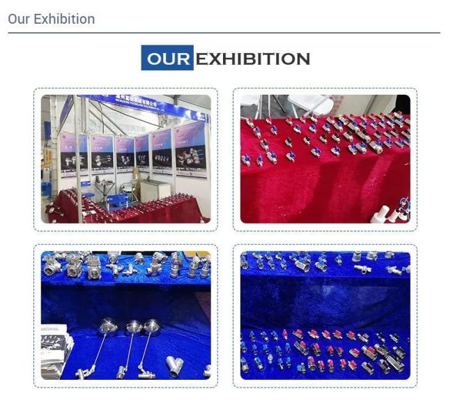 Pneumatic/Electric 304 Stainless Steel 3PC High Platform Ball Valve Thread Connecting Switch