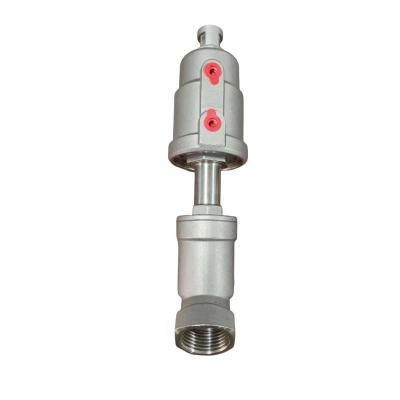 Cina Valvola di sedile ad angolo di filo con connessione terminale NPT/BSPT/BSPP in vendita