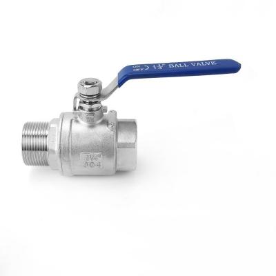 Cina Apparecchiature di trattamento dell'acqua Valvola di supporto Valvola a sfera 2PC con connessione a filo in vendita