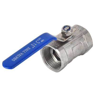 Cina 1PC Valvola a sfera in acciaio inossidabile con manico CF8/CF8m in vendita