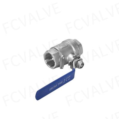 Cina Applicazioni industriali Valvola a sfera galleggiante in acciaio inossidabile con connessione a fine filo in vendita