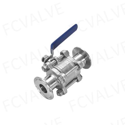 Cina Oed Supporto personalizzato e modalità di guida manuale all'interno CF8m 3PC Valvola a sfera con pinza in vendita