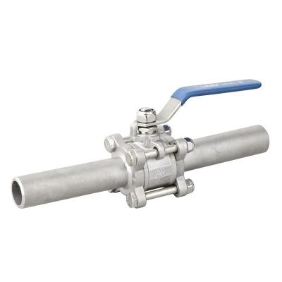 Cina Campioni US 4/Piece Valvola a sfera 3PC con tubo esteso Pressione nominale Pn1.6-6.4MPa in vendita