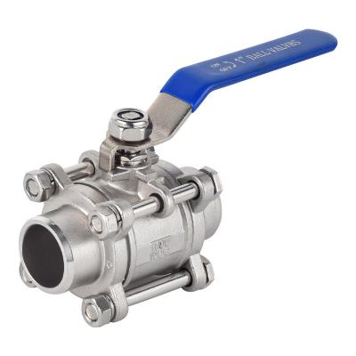 Cina Valvola a sfera per uso industriale con fine saldatura a fondo e pressione nominale Pn1.6-6.4MPa in vendita