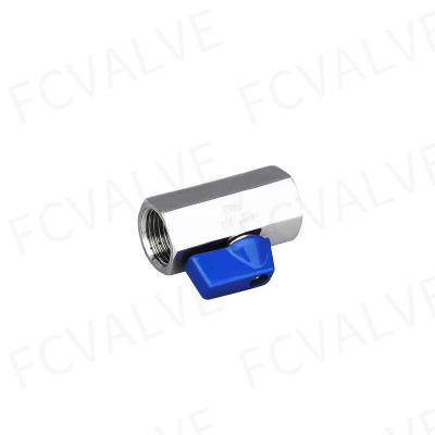 Cina Valvola a sfera mini in acciaio inossidabile con filo interno CF8m Pn63 pressione superiore in vendita
