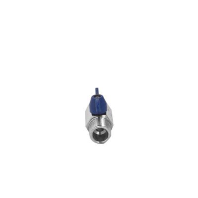 中国 ストレート・トゥー・タイプバタフライハンドル ミニボールバルブ NPT/Bspスレッドと耐久性 販売のため