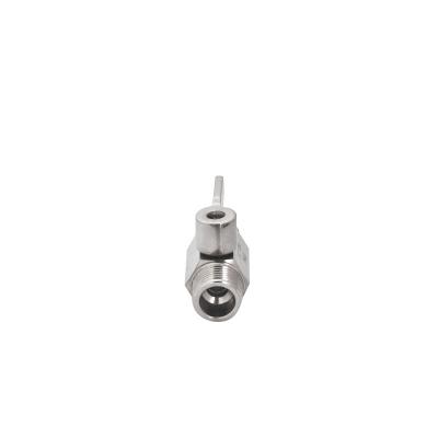 Cina Mini SS304 Valvola a sfera in acciaio inossidabile a filo maschile manuale con personalizzazione Oed in vendita