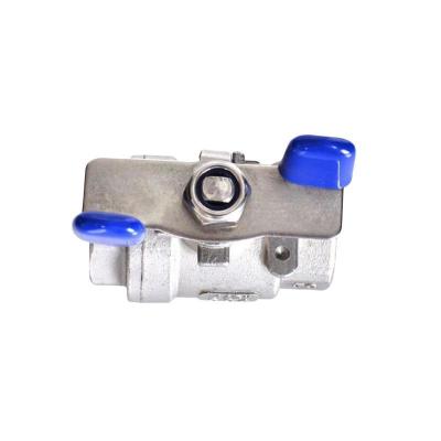 Cina Valvola a sfera galleggiante manuale in acciaio inossidabile a media di olio 2PC con fine filo NPT/BSPT/BSPP in vendita