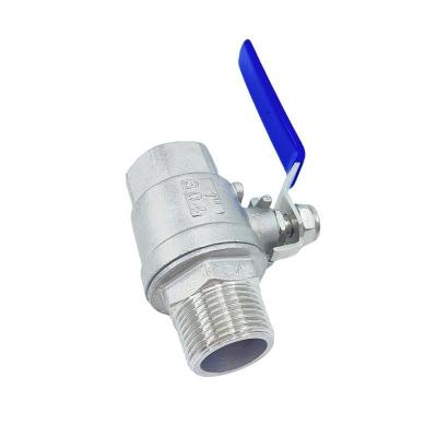 China ISO 9001 Standard 304 316 Stainless Steel 2PC Floating Ball Valve for Performance for sale