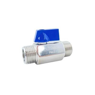 Cina Valvola a sfera mini in acciaio inossidabile da 1000 psi con filo NPT/BSPP/BSPT in vendita
