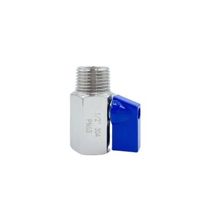 Cina Valvola a sfera mini in acciaio inossidabile da 1000 psi con filo NPT/BSPP/BSPT in vendita