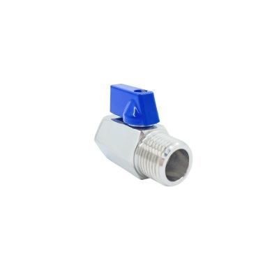 Cina 304 316 Mini valvola a sfera in acciaio inossidabile NPT/BSPP/BSPT Thread Required Initial Payment in vendita