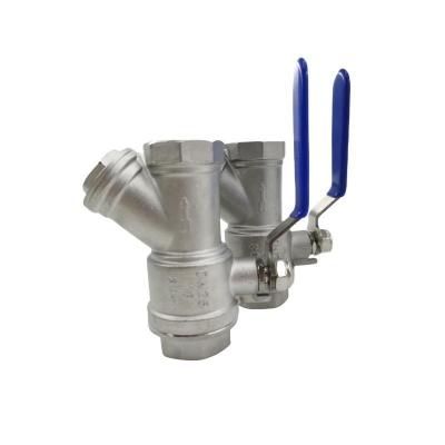 Cina Fittings per tubi Adaptore Y Tipo CF8 Strainer Filtro Valvola a sfera Personalizzazione Valuta USA in vendita
