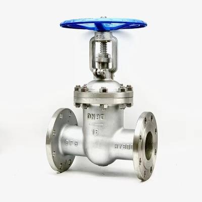 Cina 304 316 Valvola di porta a fianco in acciaio inossidabile Z41W-16p per vapore marino ad alta temperatura in vendita