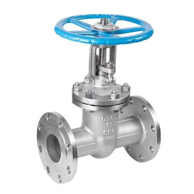 Cina 304 316 Valvola di porta a fianco in acciaio inossidabile Z41W-16p per vapore marino ad alta temperatura in vendita