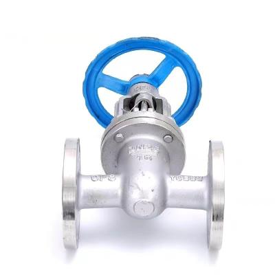 Cina 304 316 Valvola di porta a fianco in acciaio inossidabile Z41W-16p per vapore marino ad alta temperatura in vendita