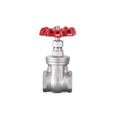 中国 スレッド接続 ISO 9001 標準 ハンドルホイール 弾性座席 ステンレス鋼ゲートバルブ 販売のため