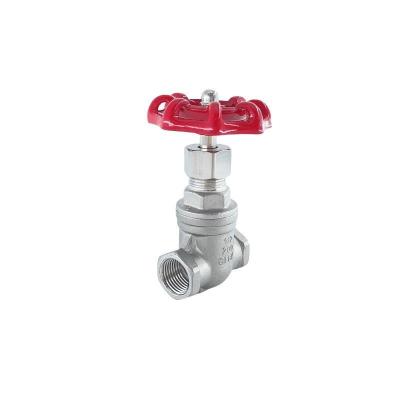 Cina Rossa SS304 316 Valvola manuale in acciaio inossidabile in vendita