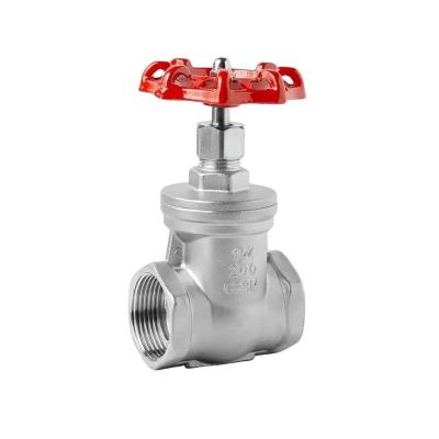 Cina Valvola di porta in acciaio inossidabile DN20 per uso industriale ad acqua SS304 a filo in vendita