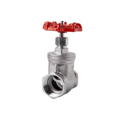Cina Valvola di porta in acciaio inossidabile DN20 per uso industriale ad acqua SS304 a filo in vendita