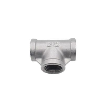 Cina 304 316L in acciaio inossidabile Tee uguale per sistema di tubazioni idriche Modello personalizzato NO. Tee in vendita
