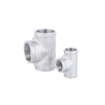 Cina T-shirt in acciaio inossidabile forgiato con connessione maschile per tubi d'acqua e connessione in vendita