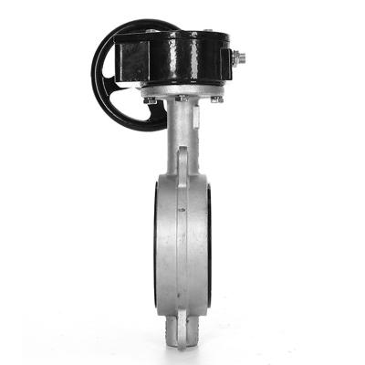 Cina Casella di cambio Casella di cambio a doppia azione Attuatore Soft Seat Wafer Butterfly Valve DN50-DN300 in vendita