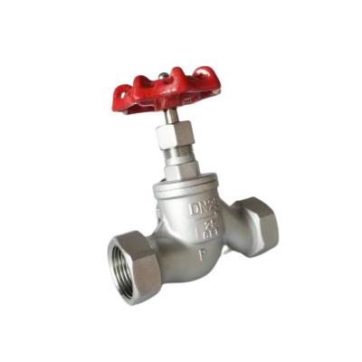 Cina ISO 9001 Standard NPT Connection Stainless Steel Lift Thread Valve Globe Valve Steam Valve in vendita