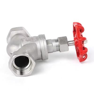 Cina ISO 9001 Standard NPT Connection Stainless Steel Lift Thread Valve Globe Valve Steam Valve in vendita