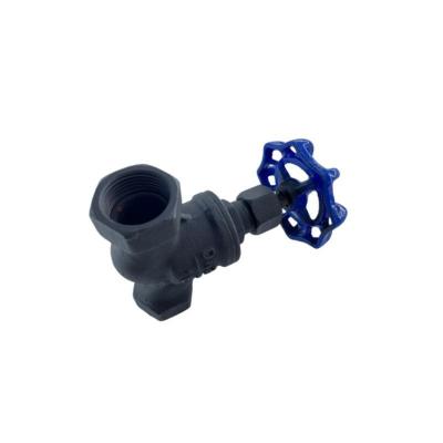 Cina Valvola a sfera in acciaio al carbonio con stelo a vite esterno con forma di sigillatura in vendita