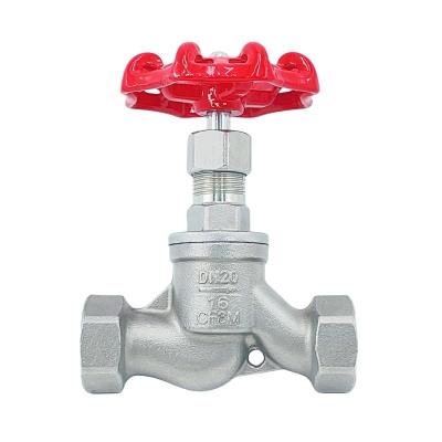 China Ordinary Temperature CF8m Stainless Steel Stop Valve S-Type Globe Valve with Thread for sale