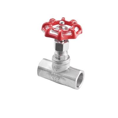 Cina Modalità di guida manuale J11W Femminile End Globe Valve CF8 richiesta personalizzata CF8 in vendita