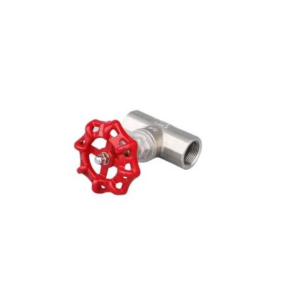 Cina Modalità di guida manuale J11W Femminile End Globe Valve CF8 richiesta personalizzata CF8 in vendita