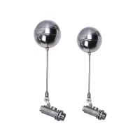 China NPT/BSPT/BSPP Thread End Connection Stainless Steel Float Ball Valve for Customization for sale