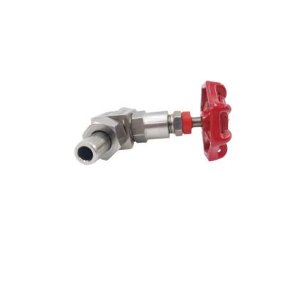 Cina Valvo ad ago in PTFE inossidabile industriale DN25 SS316 tipo diretto a prezzi accessibili in vendita
