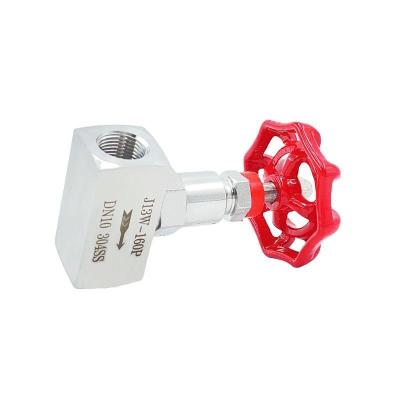 China High Pressure Stainless Steel Needle Type Manual Valve Model NO. J13W with Customized for sale