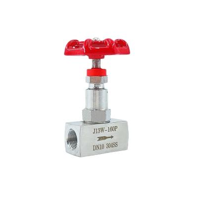 China High Pressure Stainless Steel Needle Type Manual Valve Model NO. J13W with Customized for sale