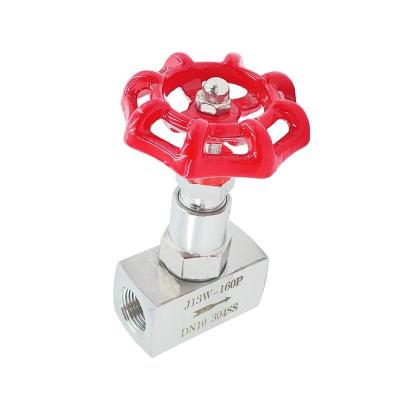 Cina J13W-160/320p Acciaio inossidabile 304 316 Valvola manuale ad ago con e ad alta pressione in vendita