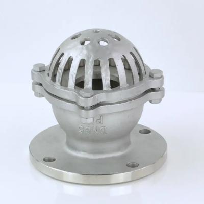 Cina Modalità di guida manuale Valvola inferiore della flangia in acciaio inossidabile 304 per aspirazione della pompa dell'acqua in vendita