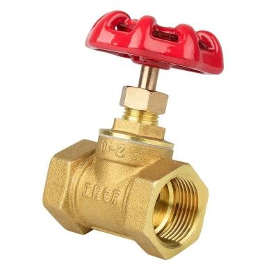 Cina Valvola di porta in ottone di tipo rettilineo per tubi di filo a filo e per la commutazione di acqua in vendita