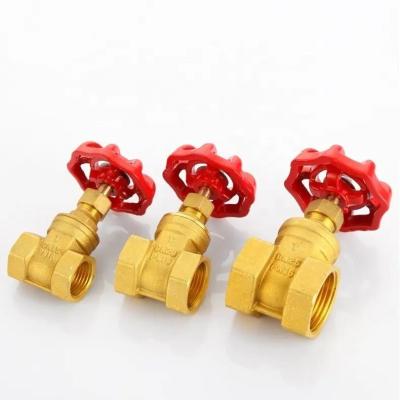 Cina Valvola di porta in ottone di tipo rettilineo per tubi di filo a filo e per la commutazione di acqua in vendita