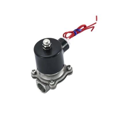 Cina 2W 2 Posizione 2 Strada normalmente chiusa 12V 24V 220V Valvola solenoide Modello NO. 2W 304 Acqua in vendita