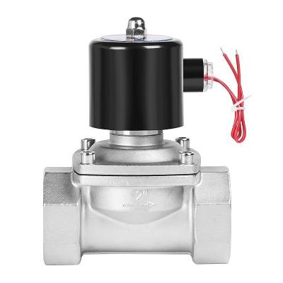 Cina Modalità di guida elettrica Pressione nominale Pn1,6 MPa Valvola solenoide normalmente chiusa CF8 in vendita