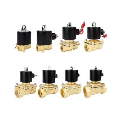 Cina 2W Modello NO. supporto personalizzato ottone 24V 220V Volt 12V normale chiusa valvola solenoide in vendita
